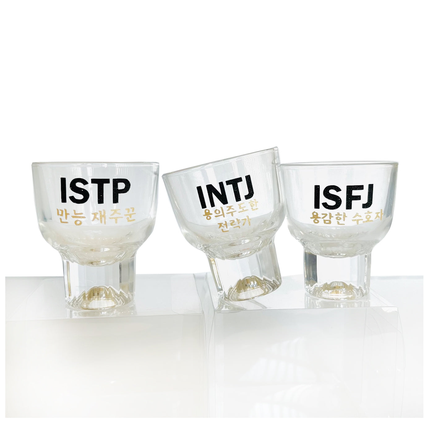 MBTI drinking glass – JJJ Design
